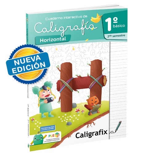 Caligrafía para 1° básico - 2do semestre | Caligrafix